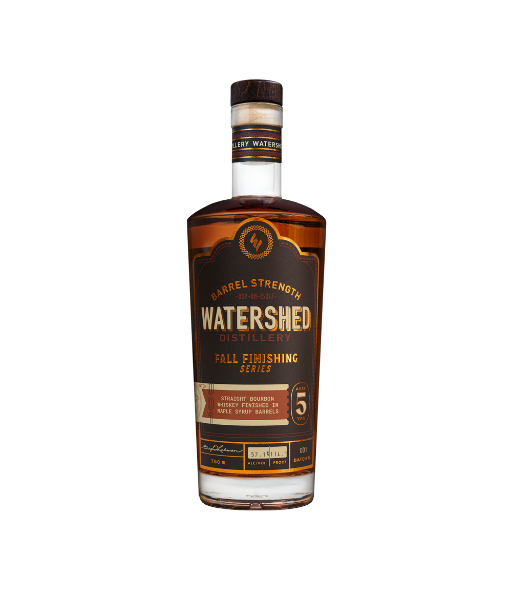 Bourbon Finished in Maple Syrup Barrels | Watershed Distillery