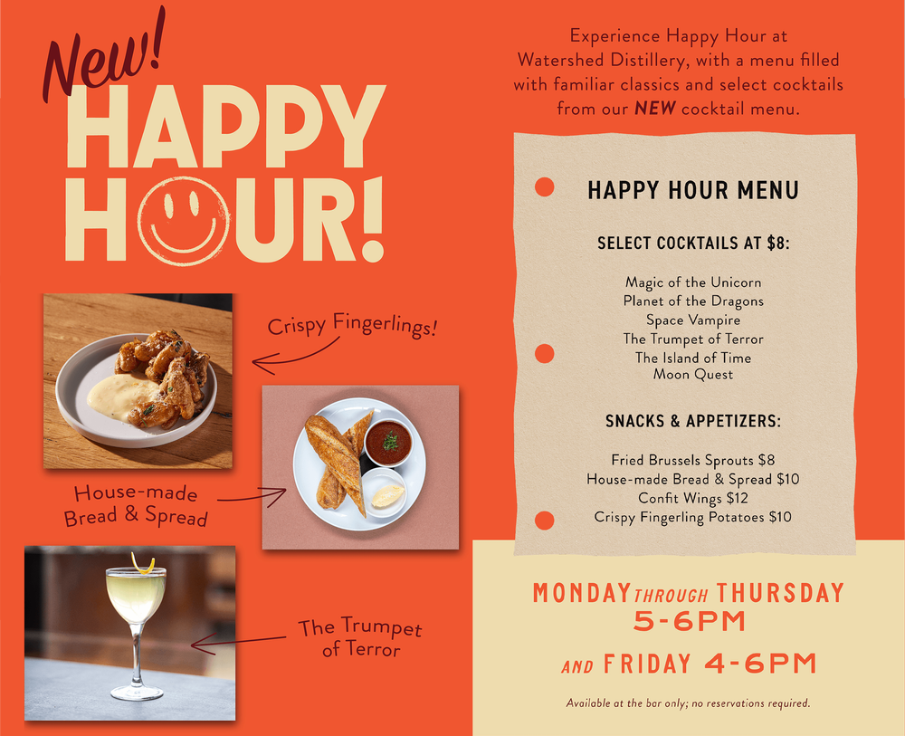 Watershed Kitchen + Bar | Watershed Distillery