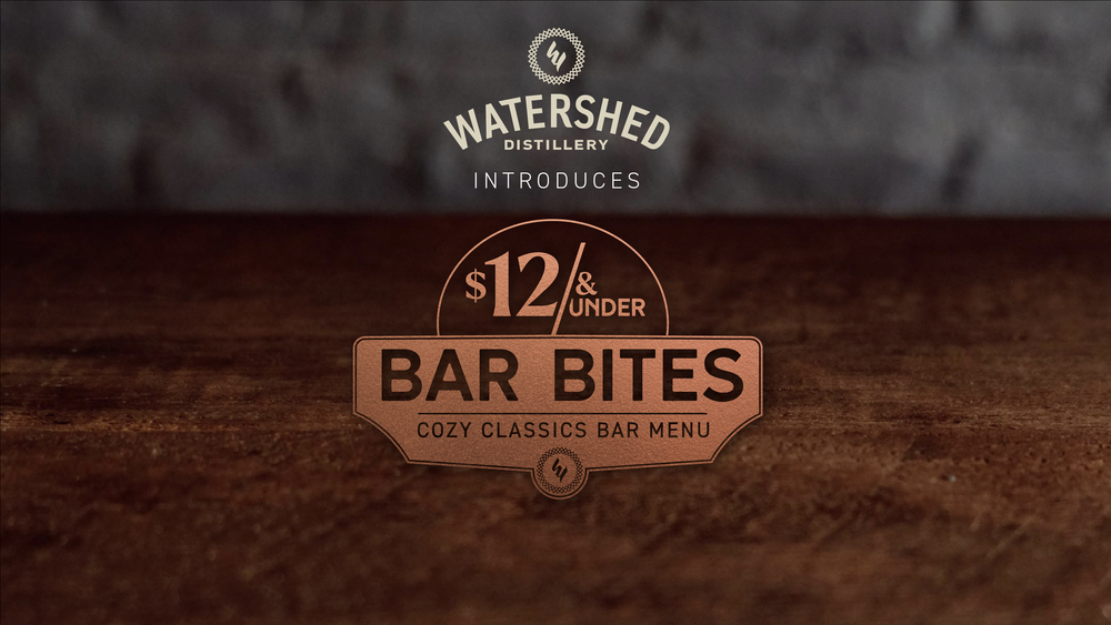 Kitchen + Bar | Watershed Distillery