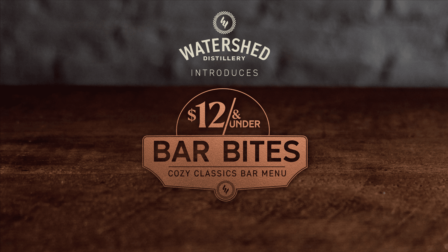 Kitchen + Bar | Watershed Distillery