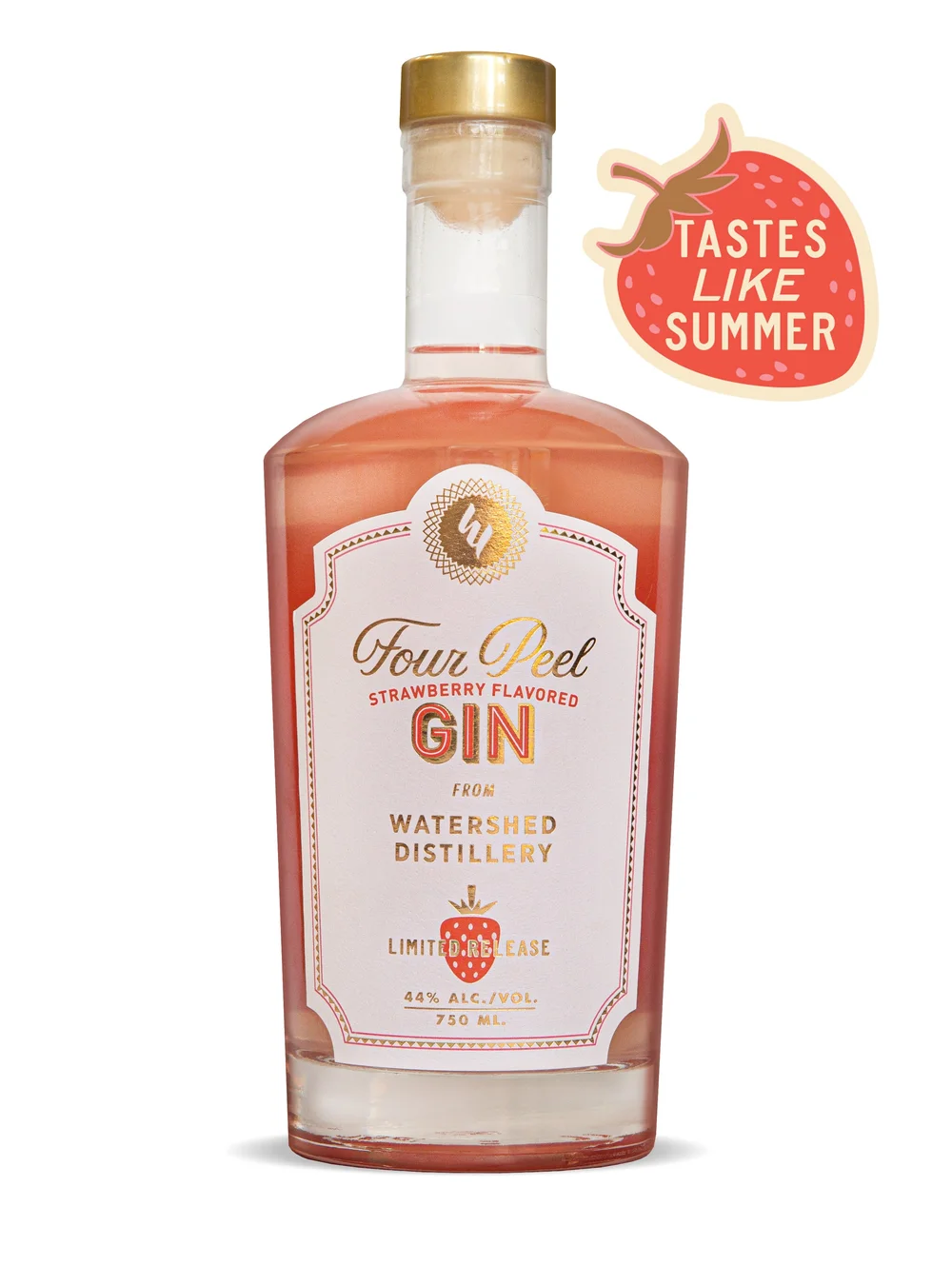 Four Peel Strawberry Gin | Watershed Distillery