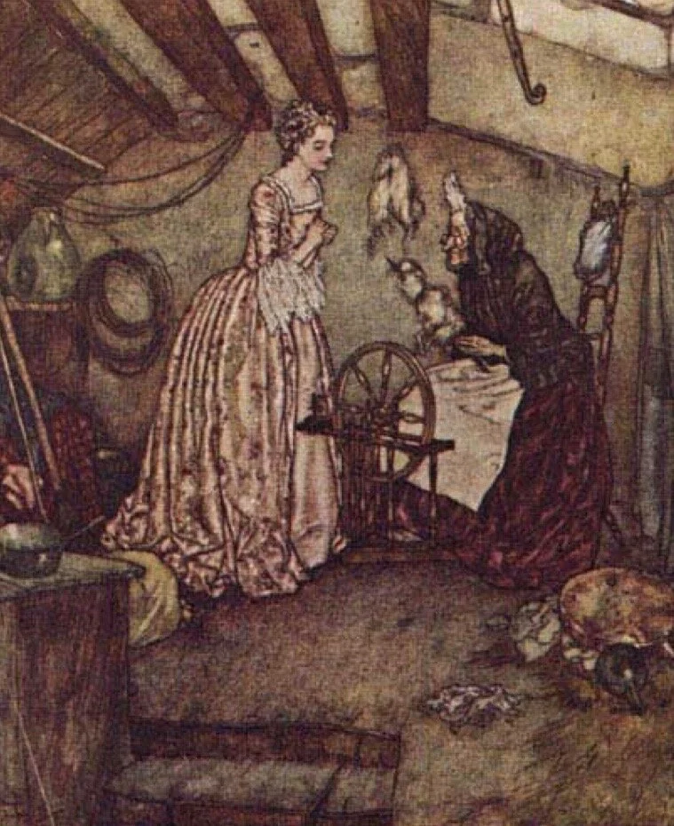 Sleeping Beauty Spinning Wheel