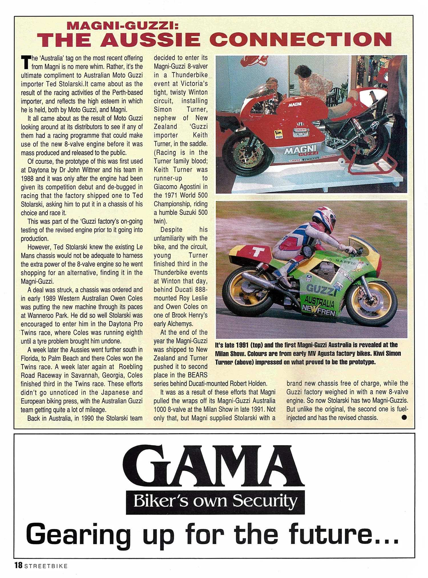 The Aussie Connection — Magni-Guzzi Prototypes