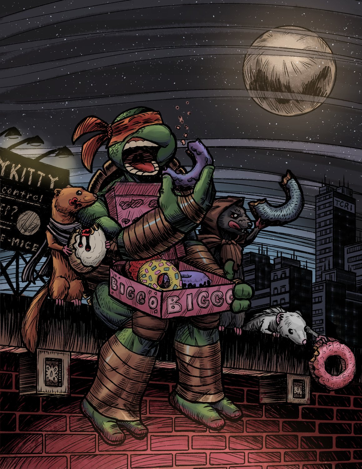 Ninja Turtles Fan Art — hopskotch SunDAY