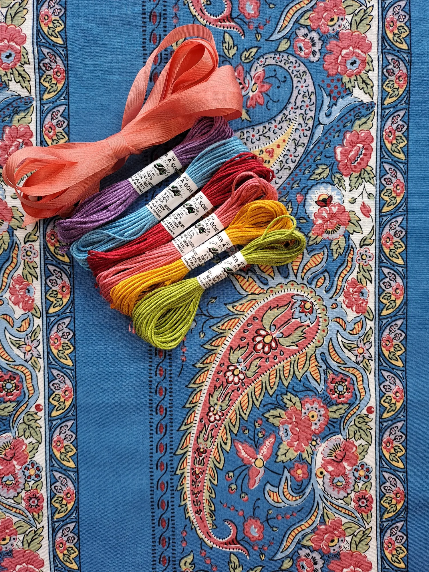 Floral Fancies Embroidery Kits — Textile Tours of Paris