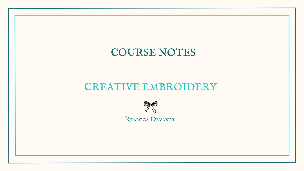 Creative Embroidery — Textile Tours of Paris