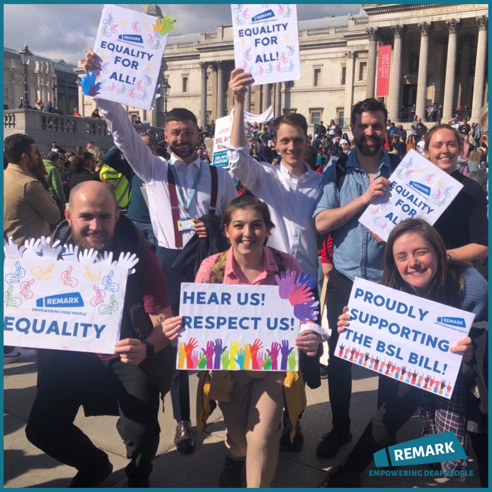 Sign Language Week Day 5 — Remark!