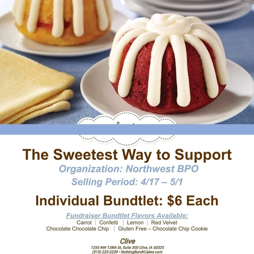 Nothing Bundt Cakes Spring Fundraiser — Northwest Bands