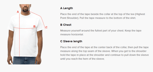 Custom Merch Size Guide — Spectrum Airways