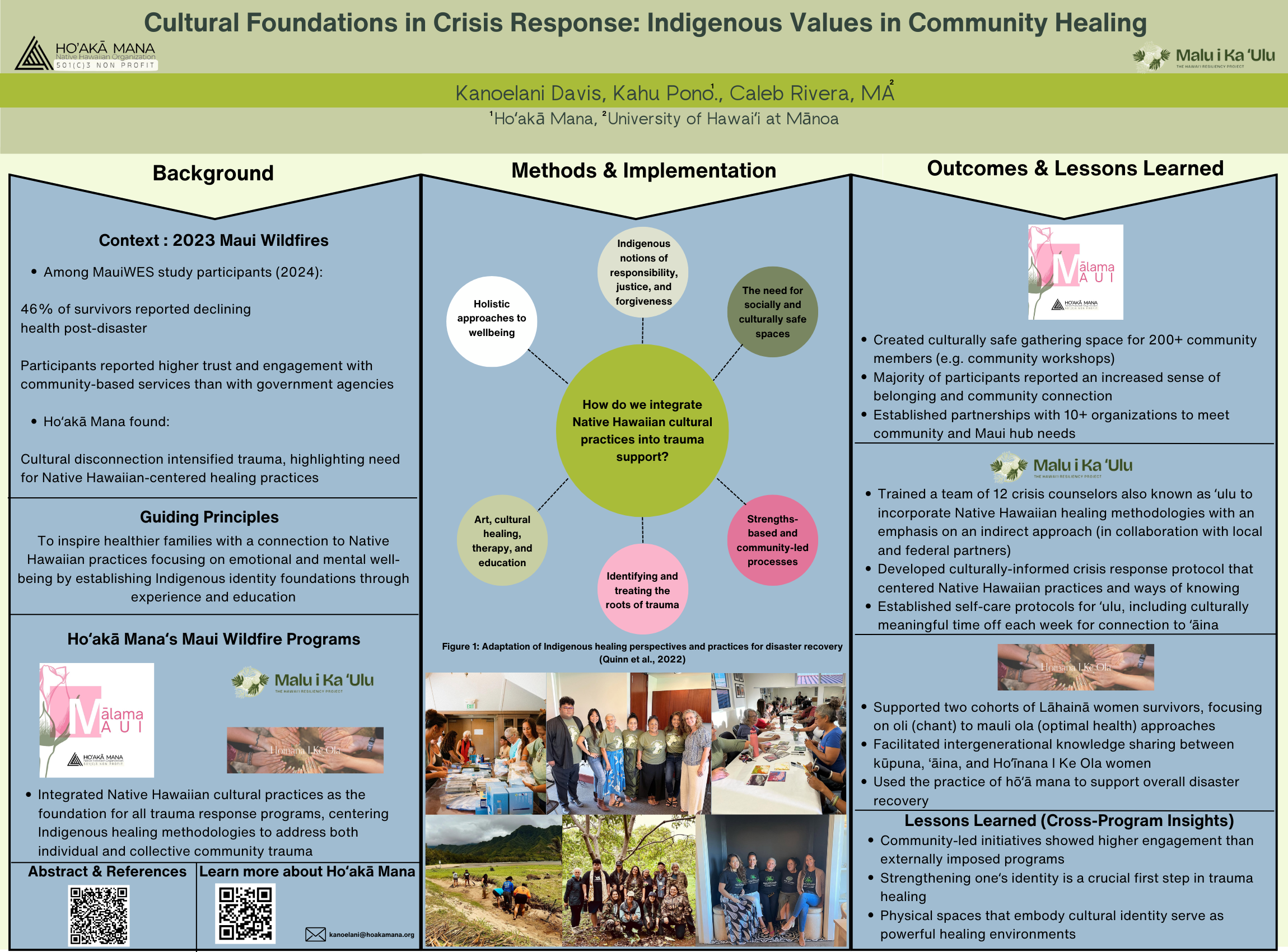 Hawaii Poster Session — IVAT