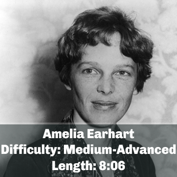 Amelia Earhart – Marching band show at Jeff Chambers Music