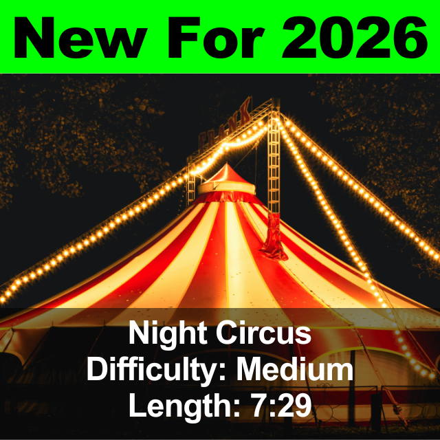 Night Circus – Marching band show at Jeff Chambers Music