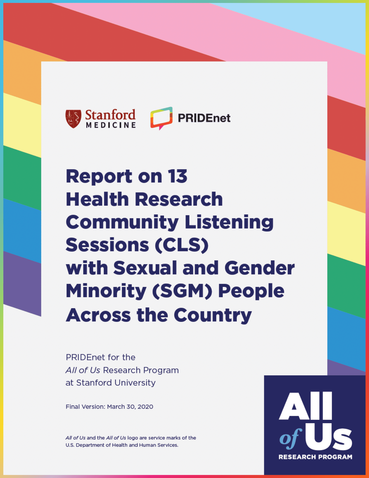 Reports — PRIDEnet