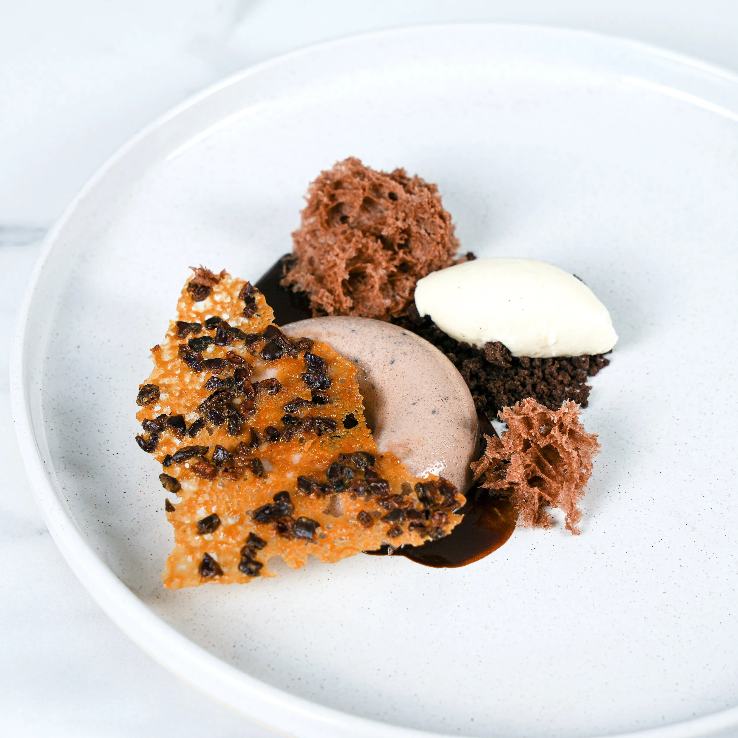 Gluten-Free Cocoa Microwave Sponge: Quick Recipe for Plated Desserts ...