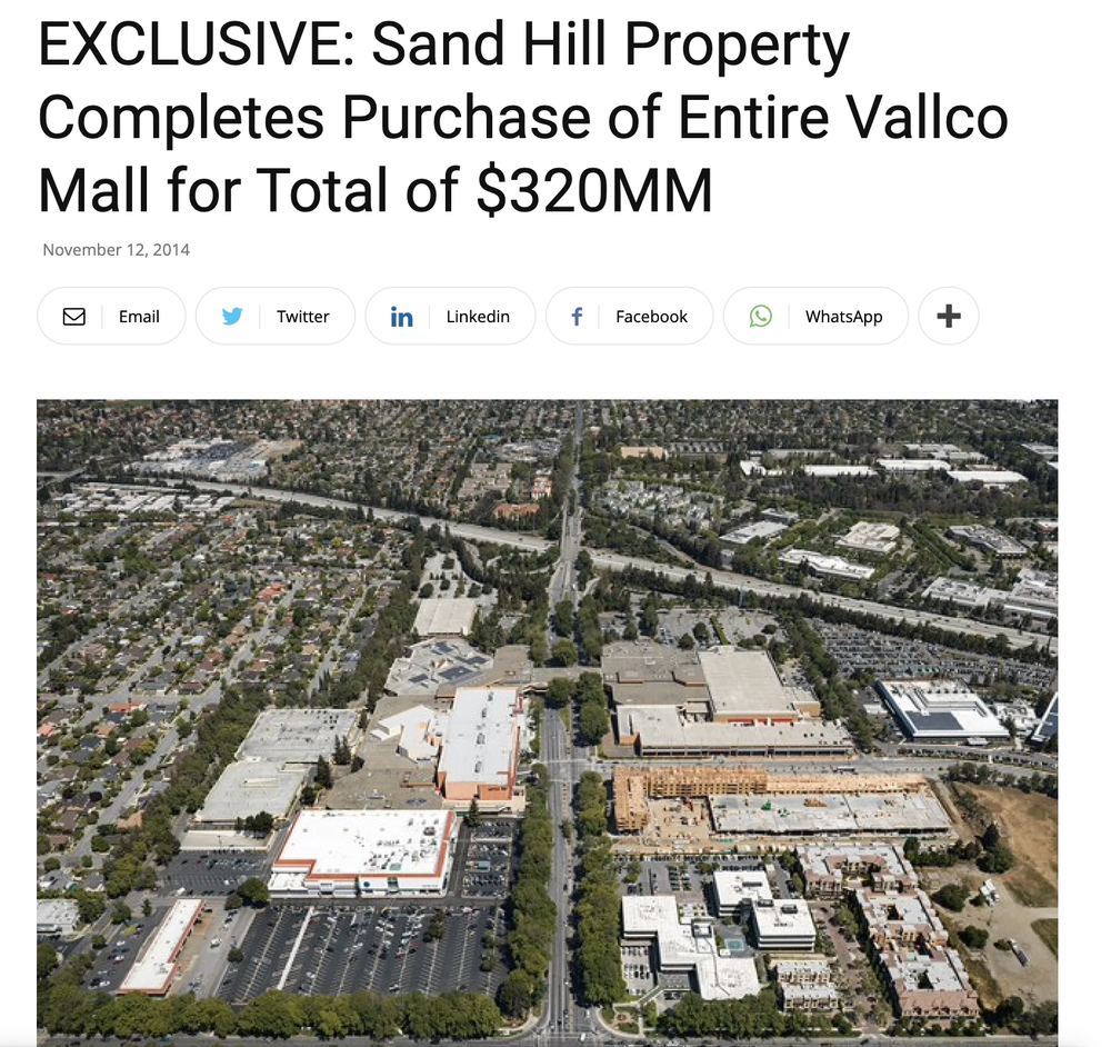 History of Vallco — Cupertino for All