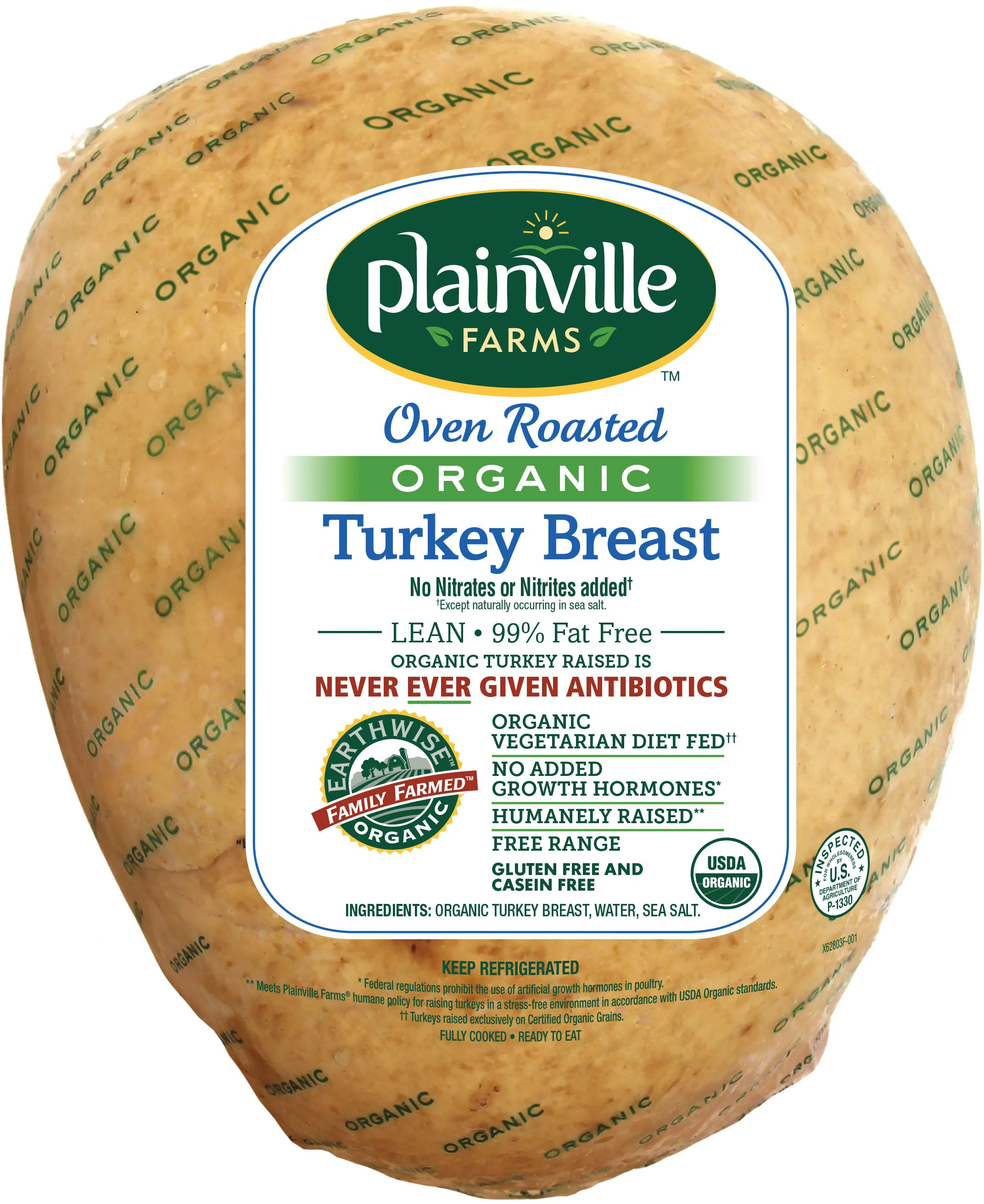 Organic Oven Roasted Turkey Breast, Bulk — PLAINVILLE FARMS
