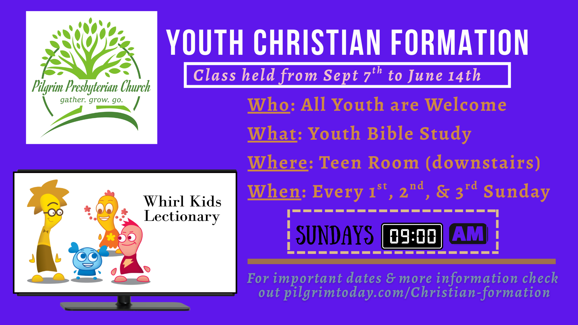 Christian Formation — Pilgrim Presbyterian Church