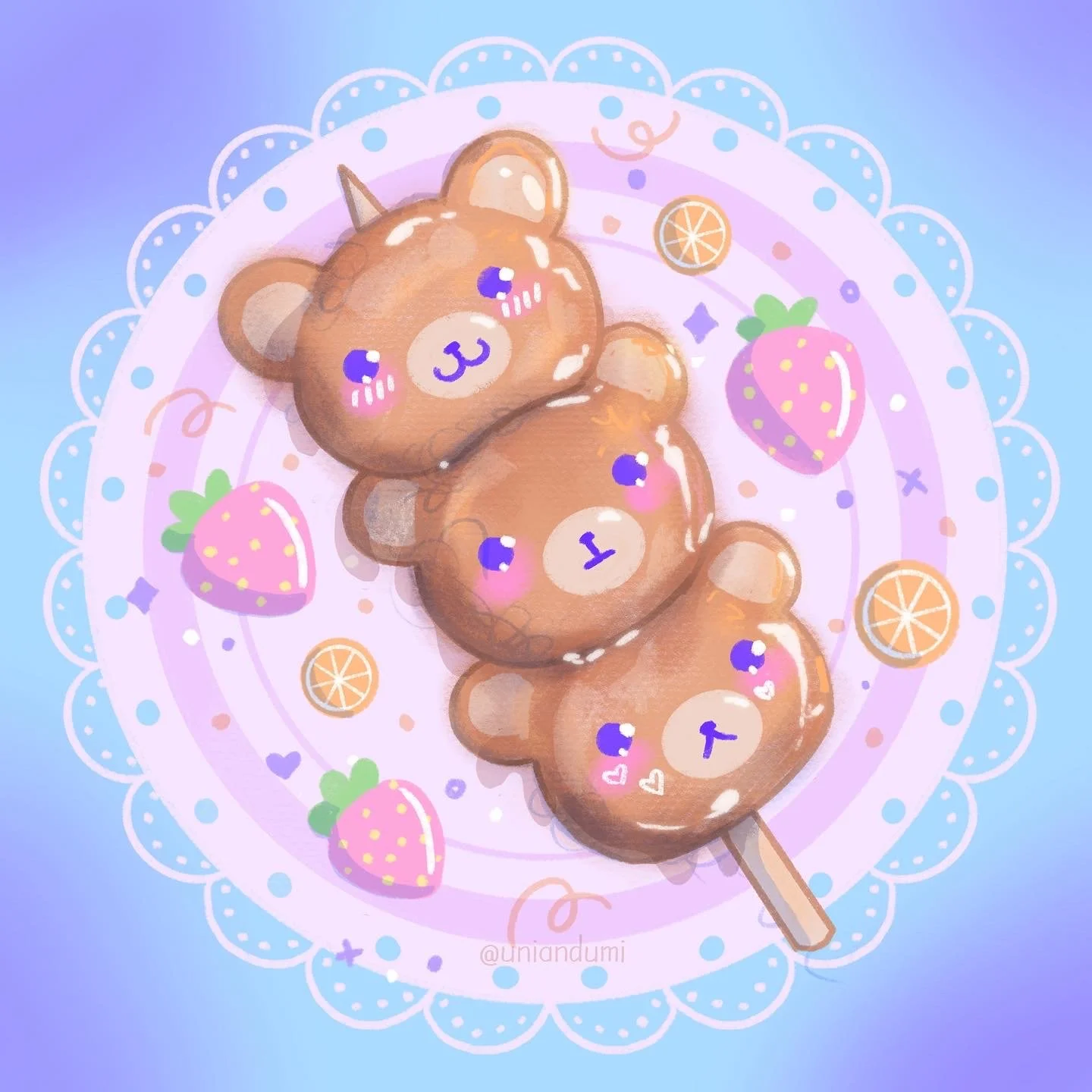 Uni & Umi - Kawaii Art, Handmade Jewelry & Stationery