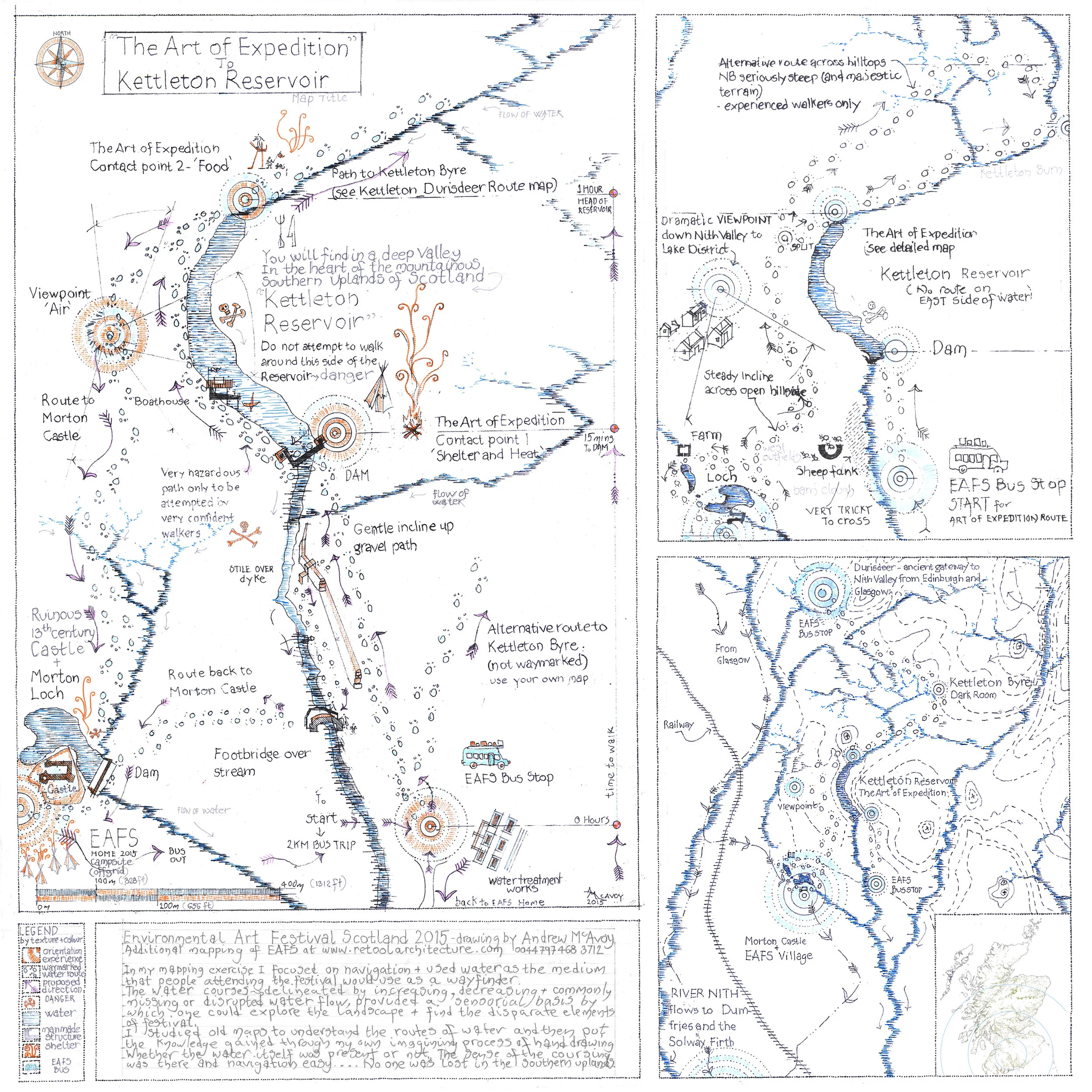 The Art of Expedition: a series of maps by an architect-artist ...