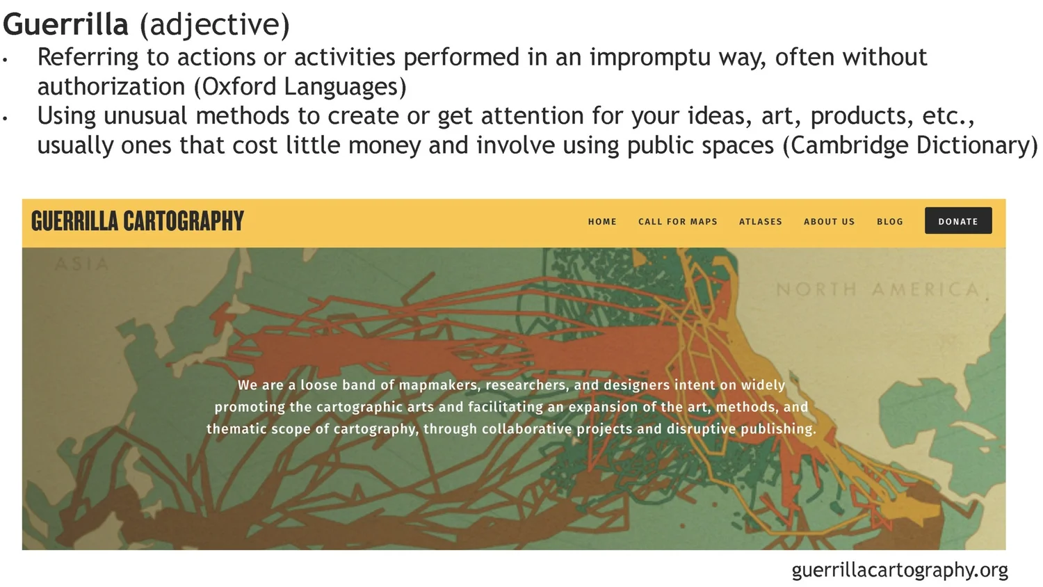 Blog — Guerrilla Cartography