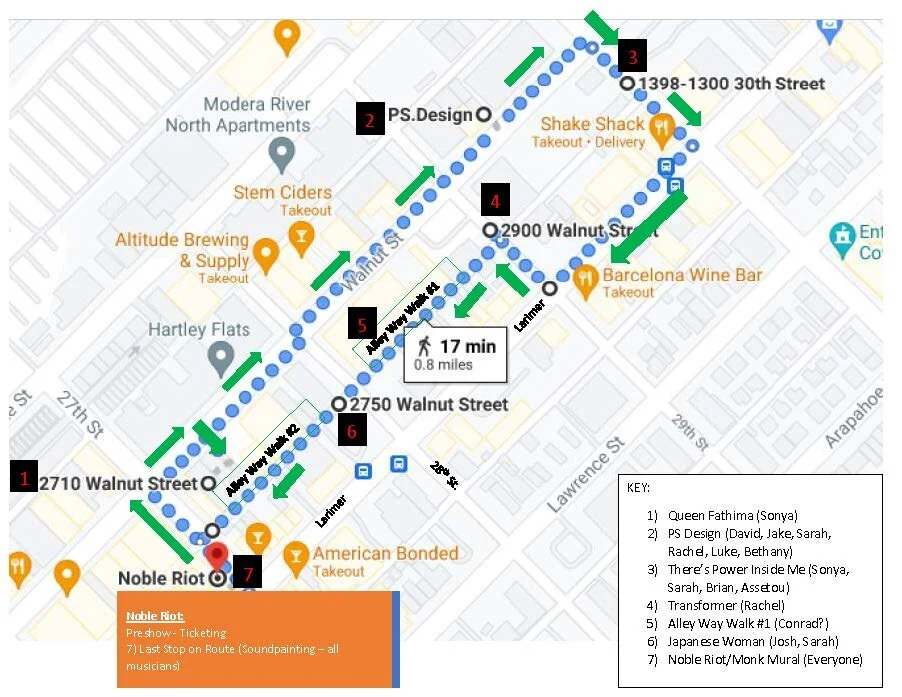 Garden District Walking Tour Map | Fasci Garden