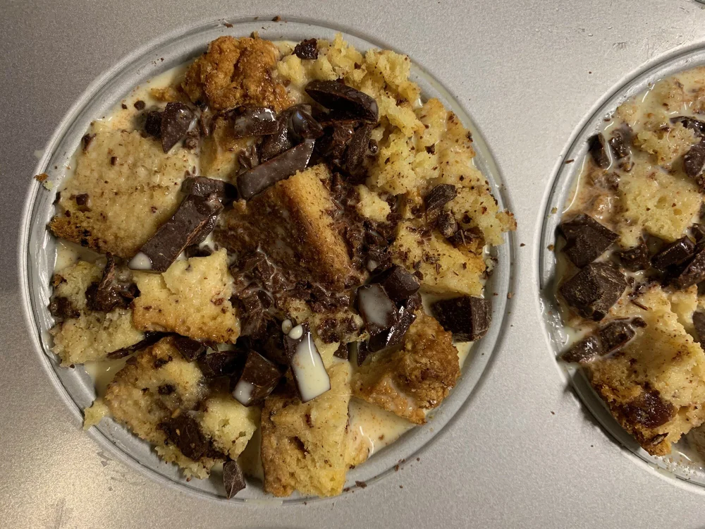 Chocolatey Individual Bread Puddings — TBLSPOON