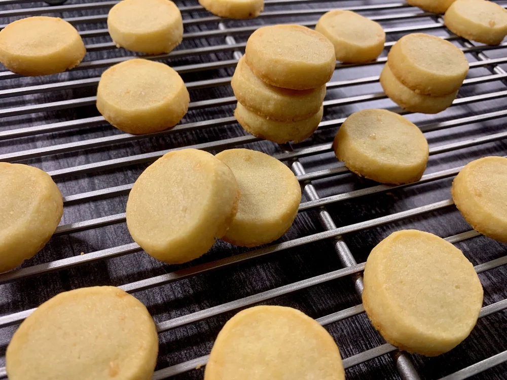 Parmesan Shortbread Crackers — TBLSPOON