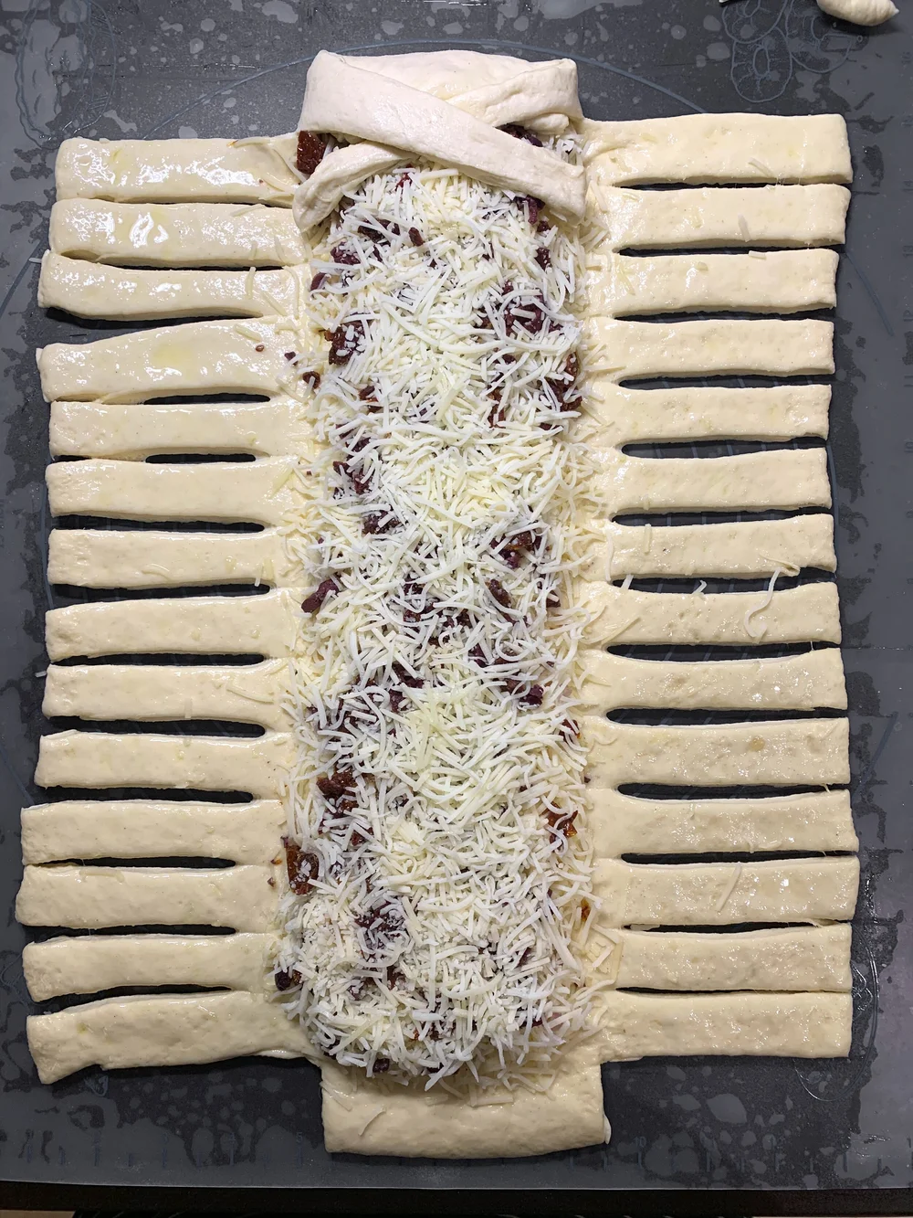 Braided Italian Cheese Bread — TBLSPOON