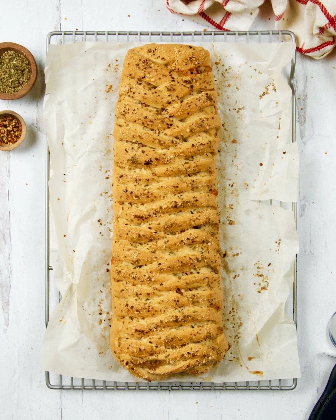 Braided Italian Cheese Bread — TBLSPOON