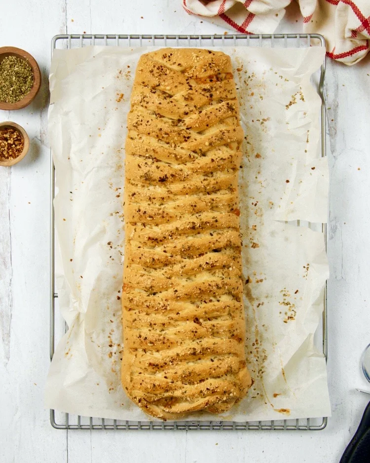 Braided Italian Cheese Bread — TBLSPOON