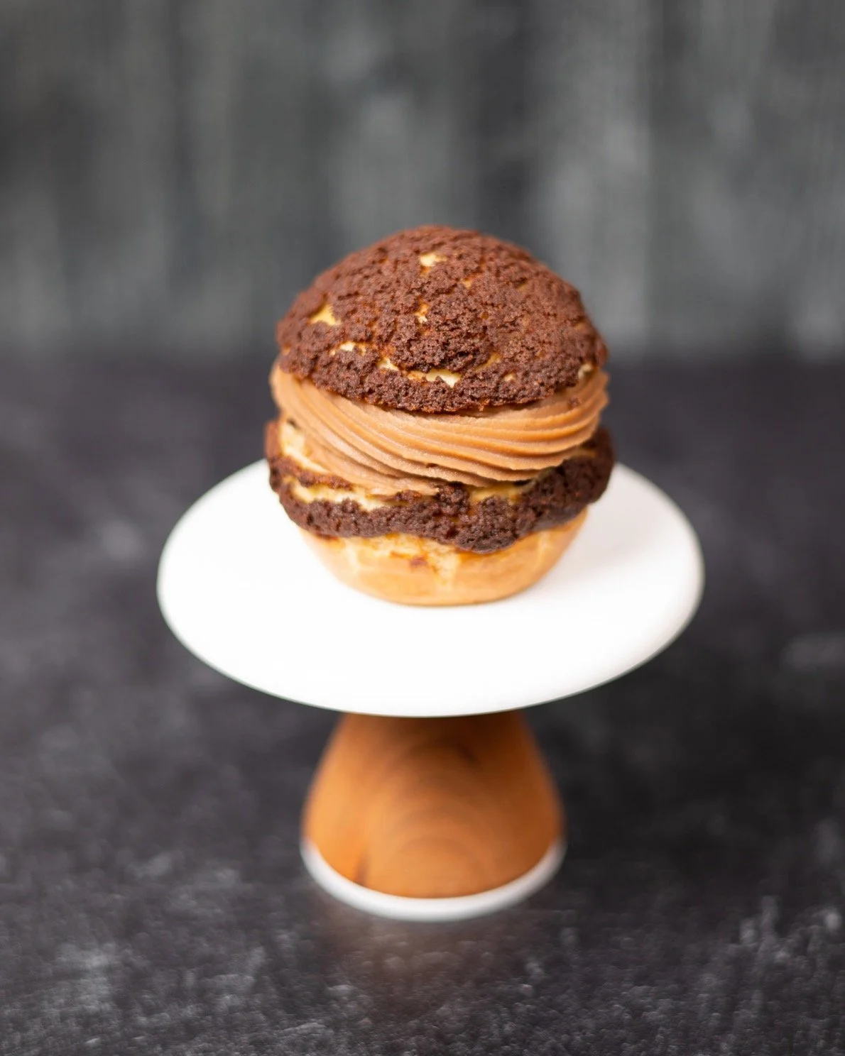 Chocolate-Hazelnut Choux au Craquelin — TBLSPOON
