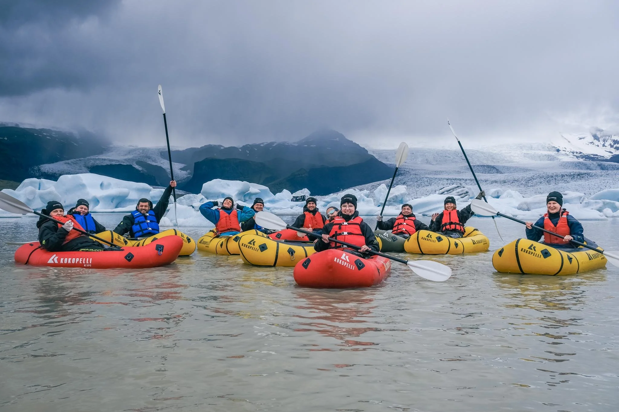 Glacier Kayaking Tour in Iceland | Explore Fjallsárlón's Iceberg Lagoon ...