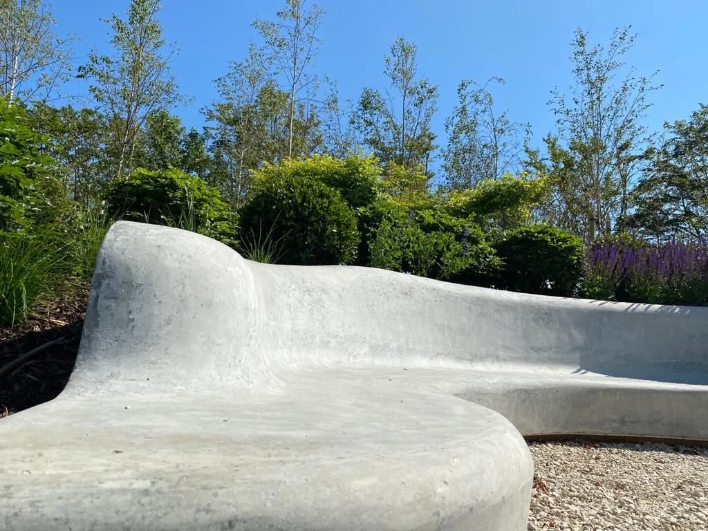 Work: Freeform Concrete Bench — 278 Create