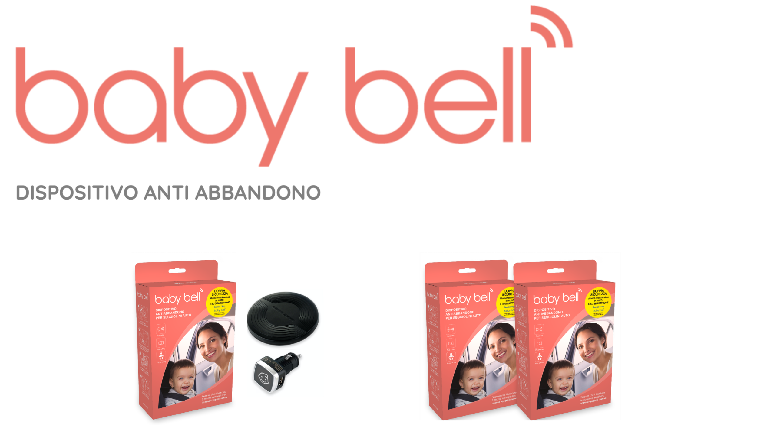 Baby Bell - Dispositivo anti abbandono per seggiolini auto