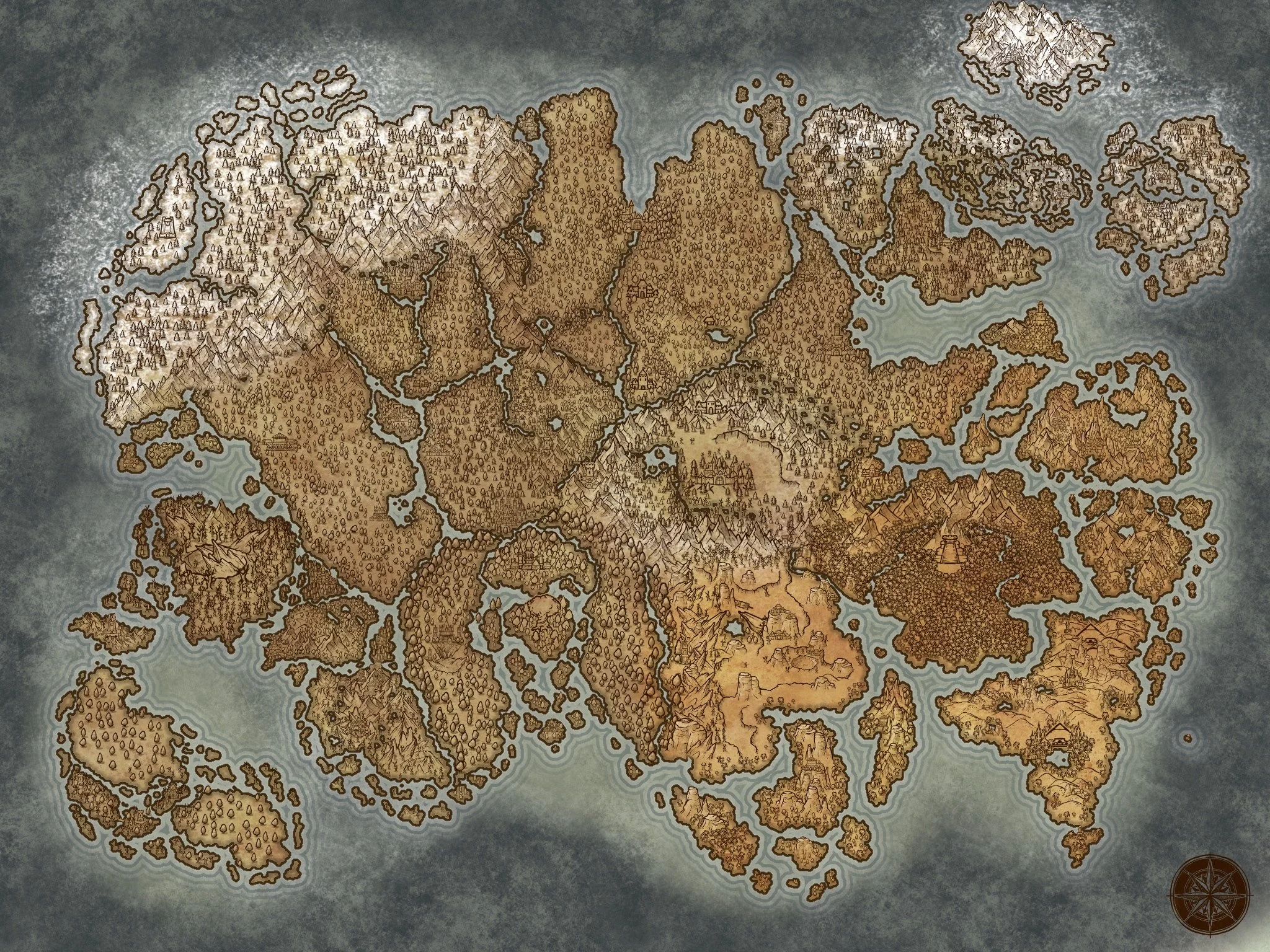 How to Design World Maps for Sandbox Campaigns for DnD — Dungeon Goblin