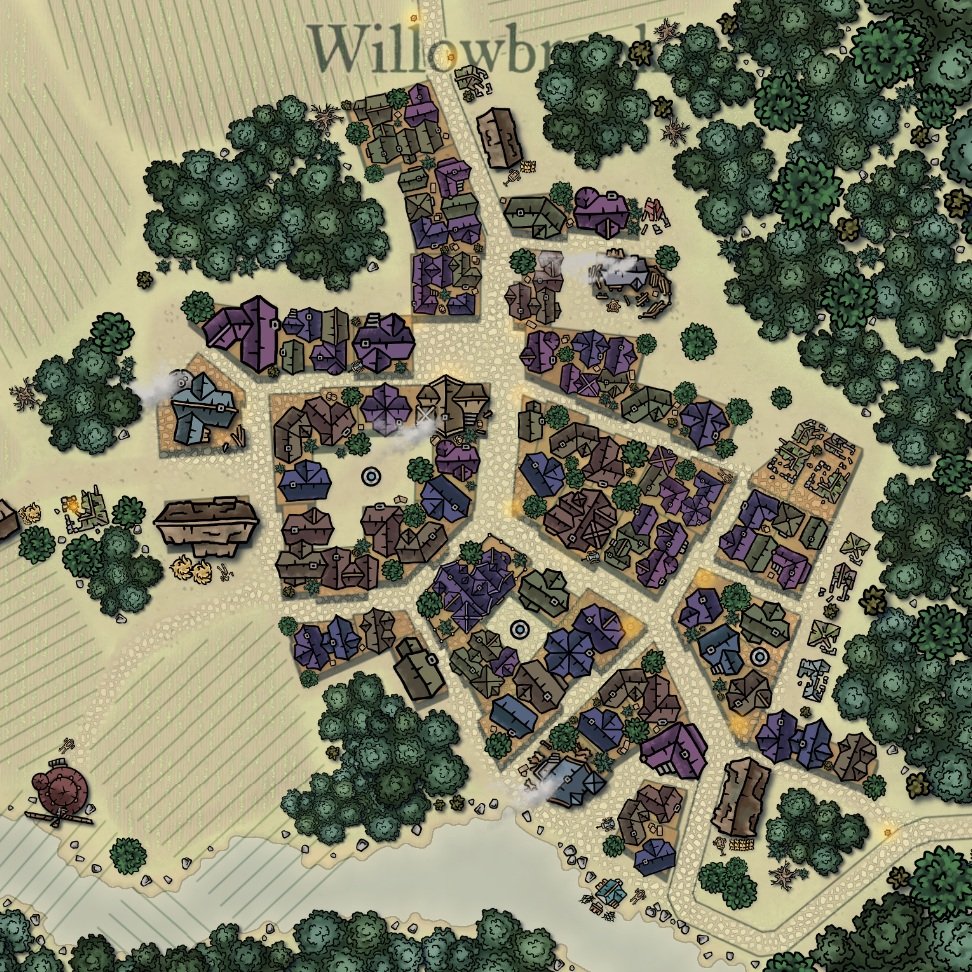 How to Design Town Maps for Sandbox DnD Campaigns — Dungeon Goblin