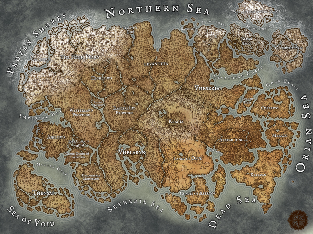 How to Design World Maps for Sandbox Campaigns for DnD — Dungeon Goblin