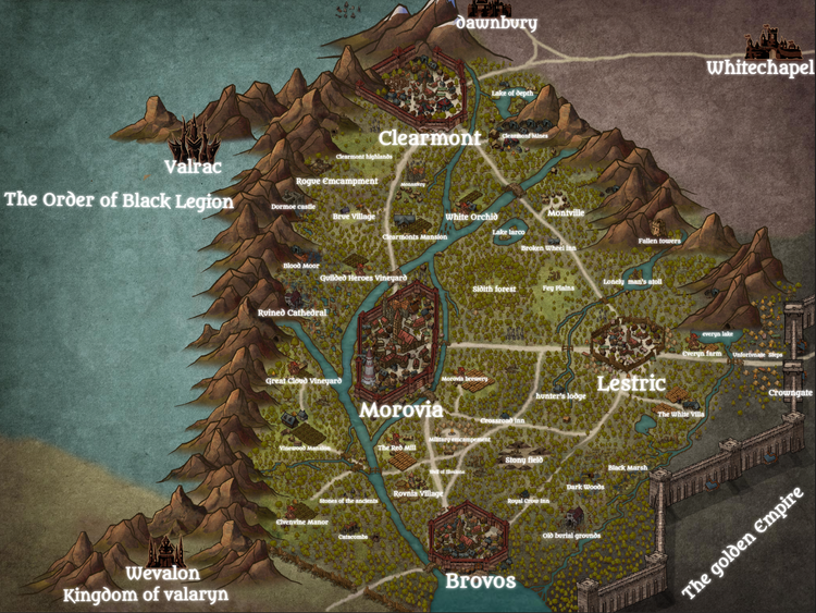 How to Design Region Maps for Sandbox DnD 5e Campaigns — Dungeon Goblin