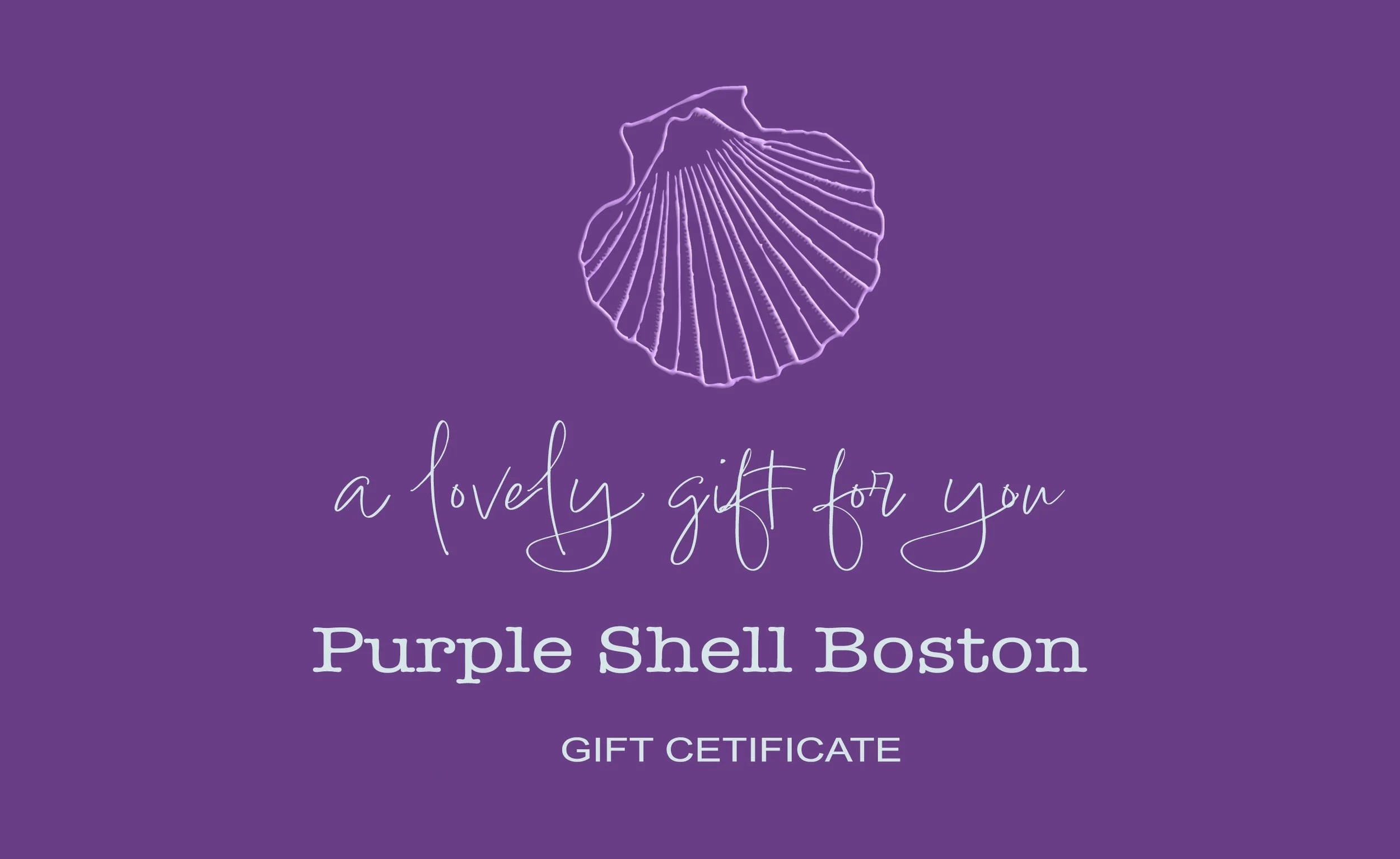 Gift Card — Purple Shell Boston
