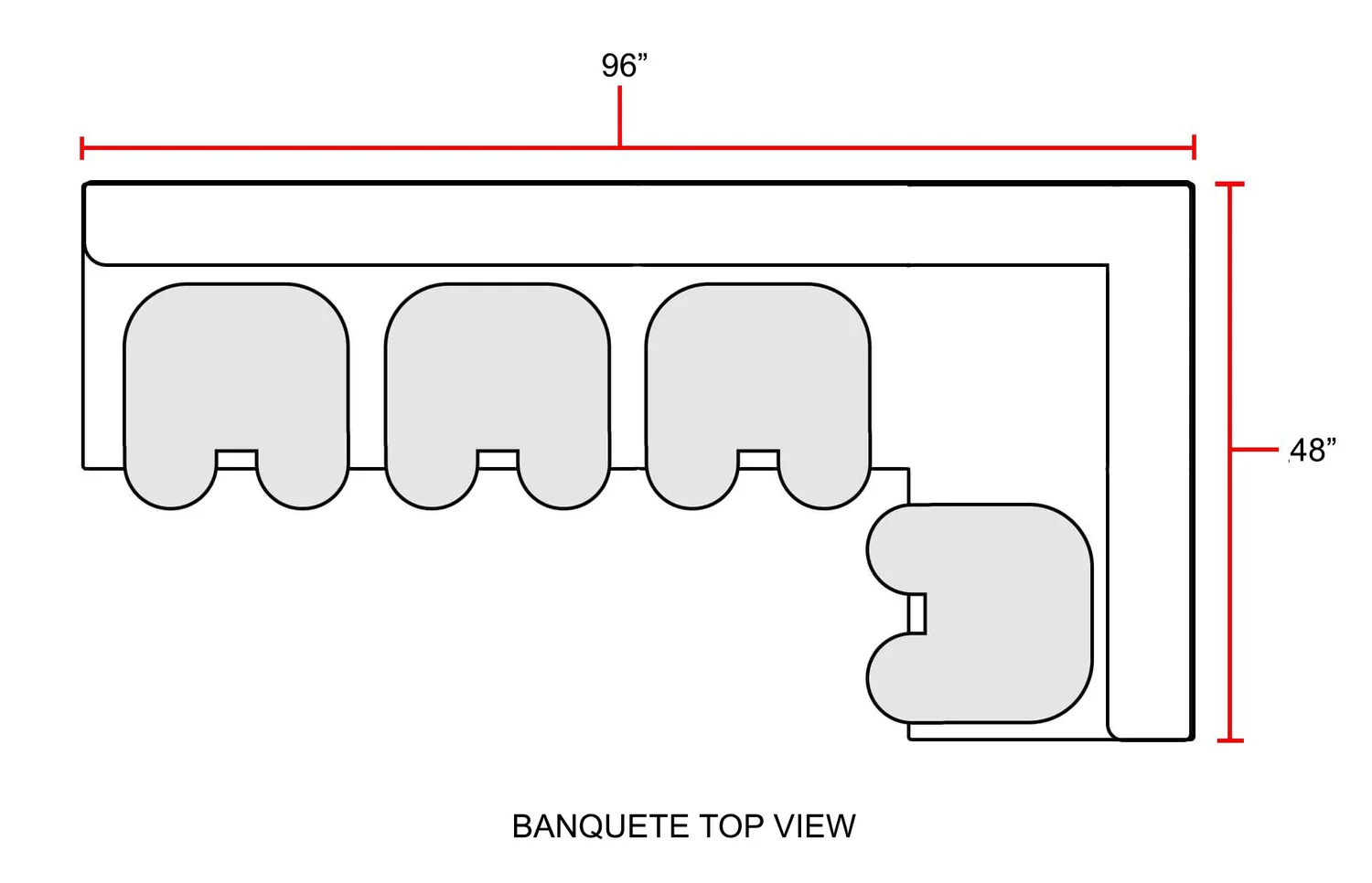 Corn Upholstery -Best Dimensions for Booth and Banquette Seating | Corn ...