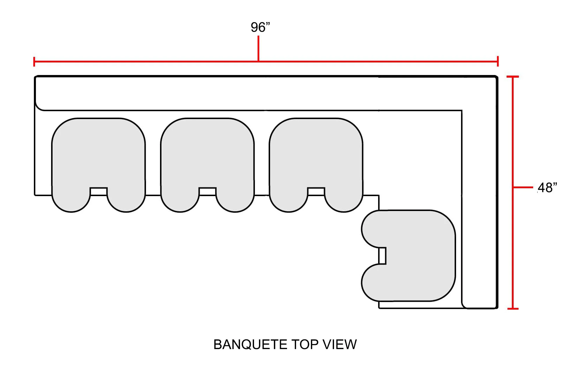 Corn Upholstery -Best Dimensions for Booth and Banquette Seating | Corn ...