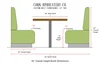 Corn Upholstery -Best Dimensions for Booth and Banquette Seating | Corn ...