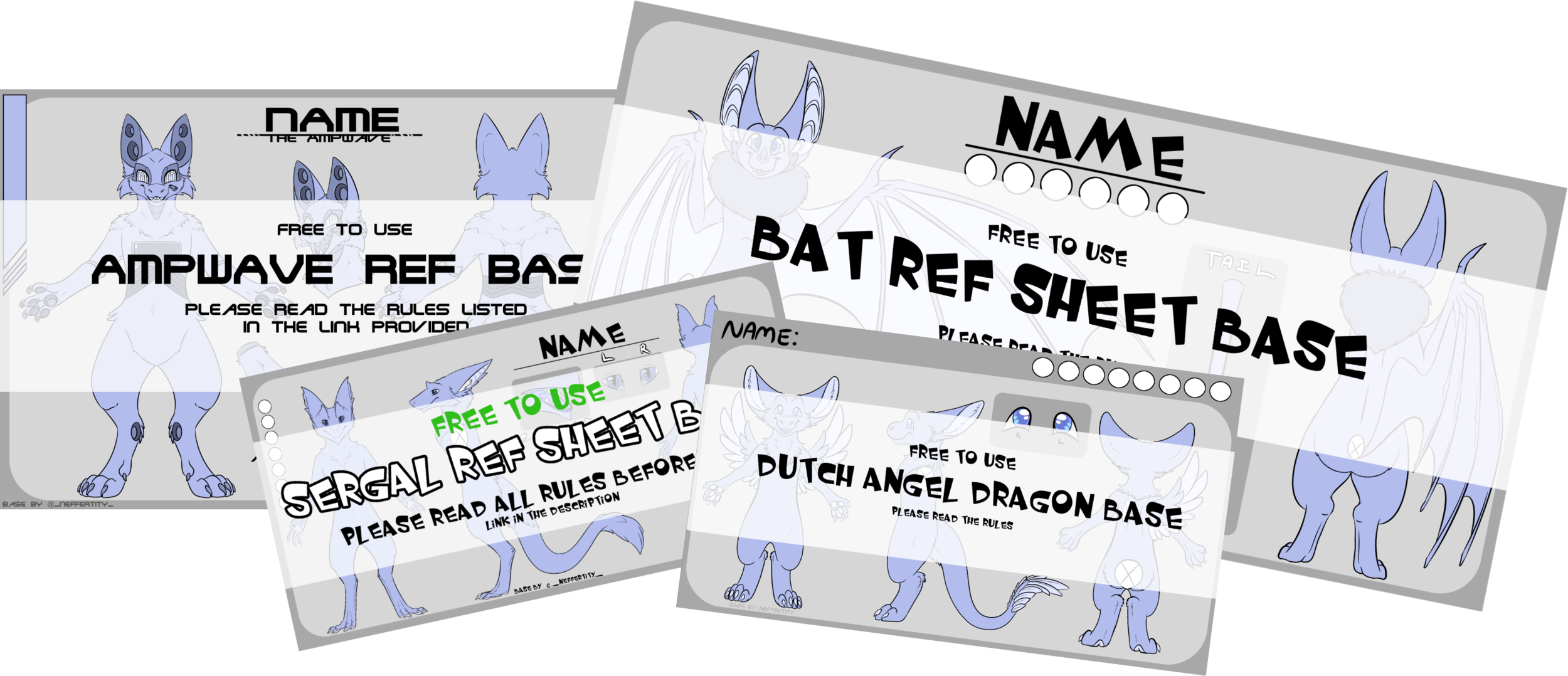 Free Bases — Art by Neffertity