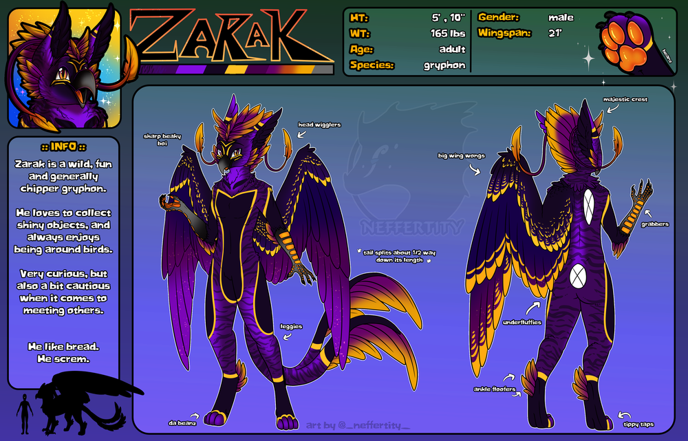 Zarak — Art by Neffertity