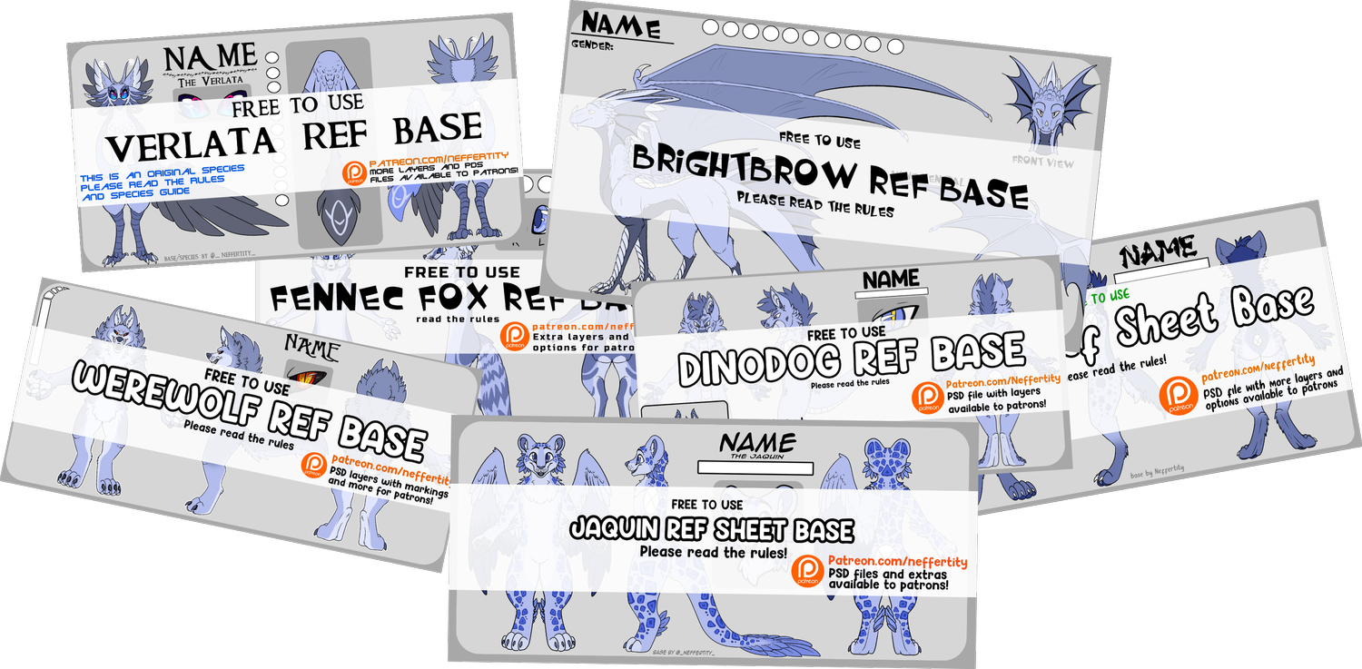 Free Bases — Art by Neffertity