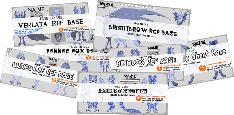 Free Bases — Art by Neffertity