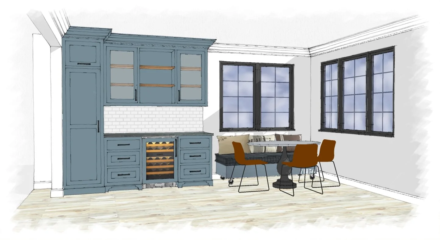 custom millwork — Edison Road Interiors