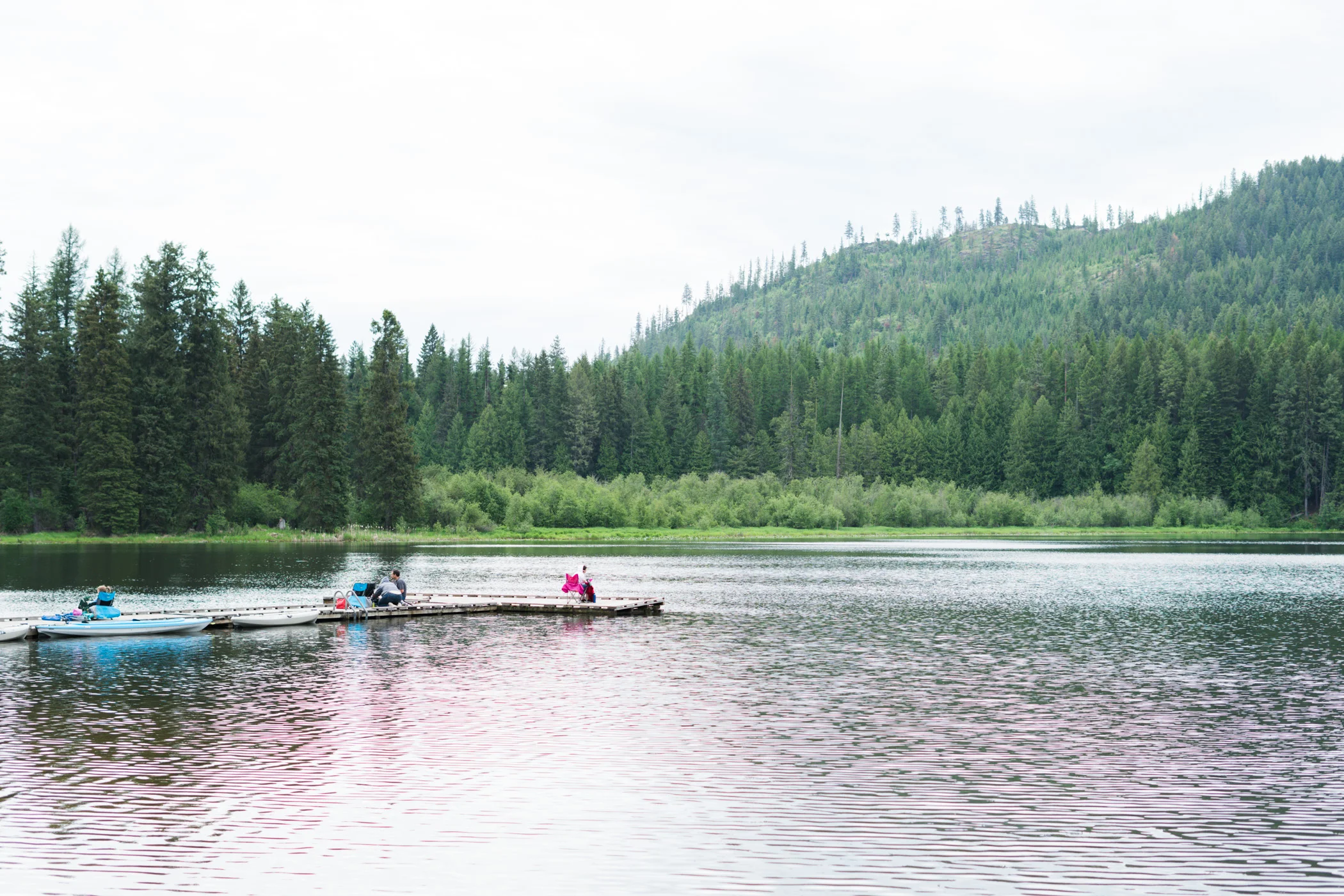 Camping at Round Lake State Park — Stuck in North Idaho