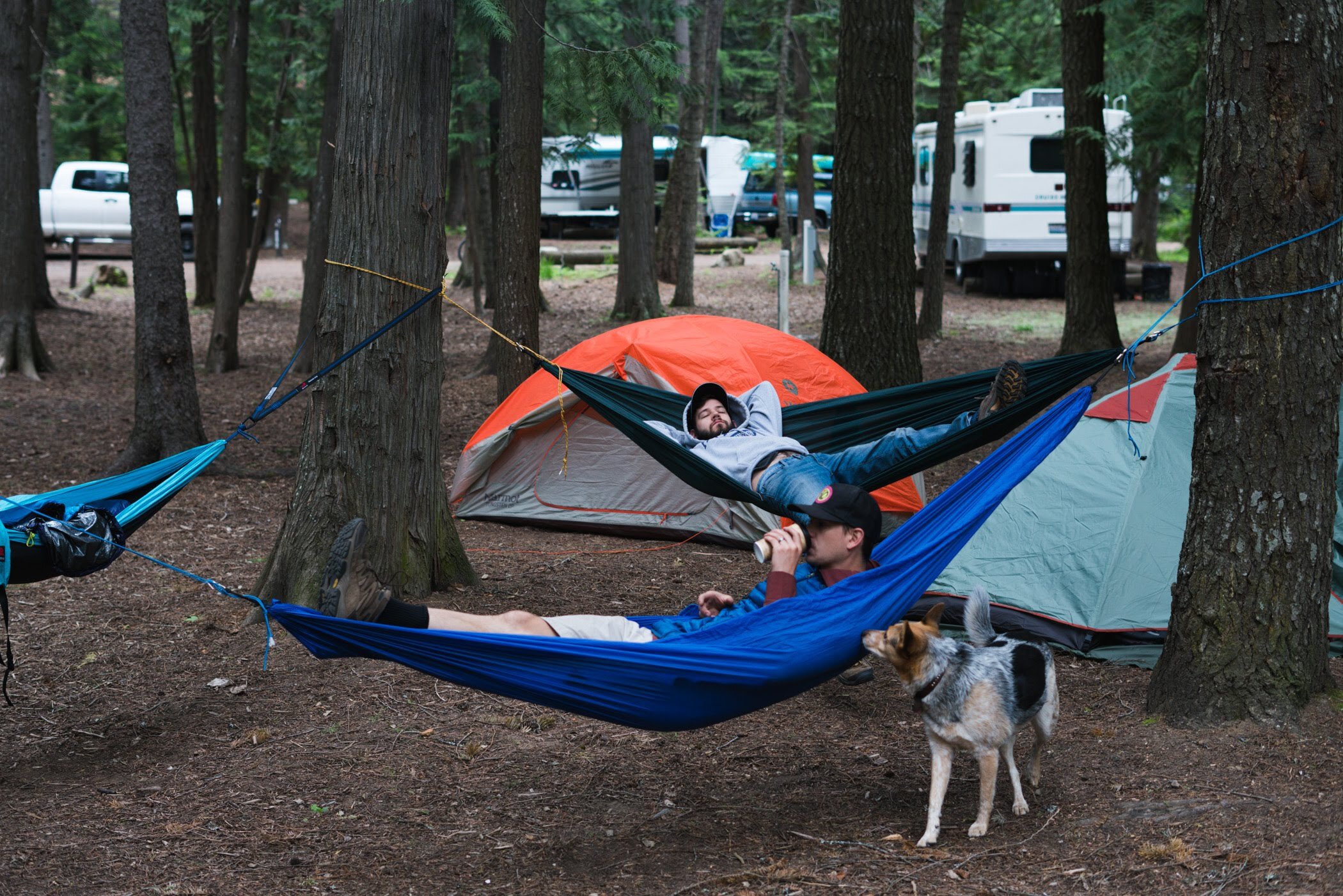 Camping at Round Lake State Park — Stuck in North Idaho