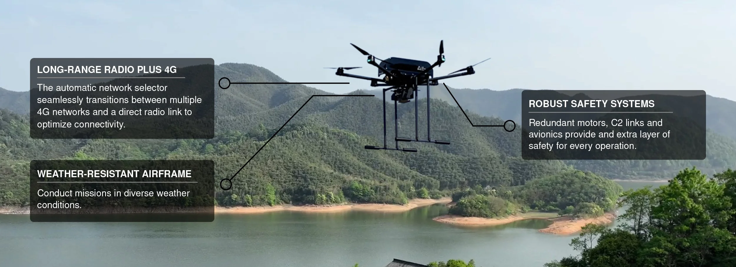 RDST Longtail Heavy-Lift Drone — Advanced Drone Delivery Technology ...